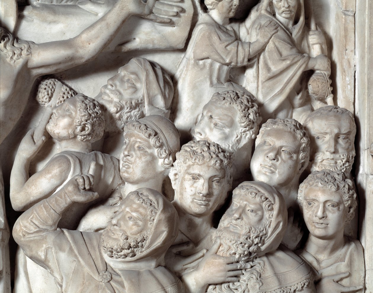 The Crucifixion (Detail) by Nicola Pisano: Fine art print