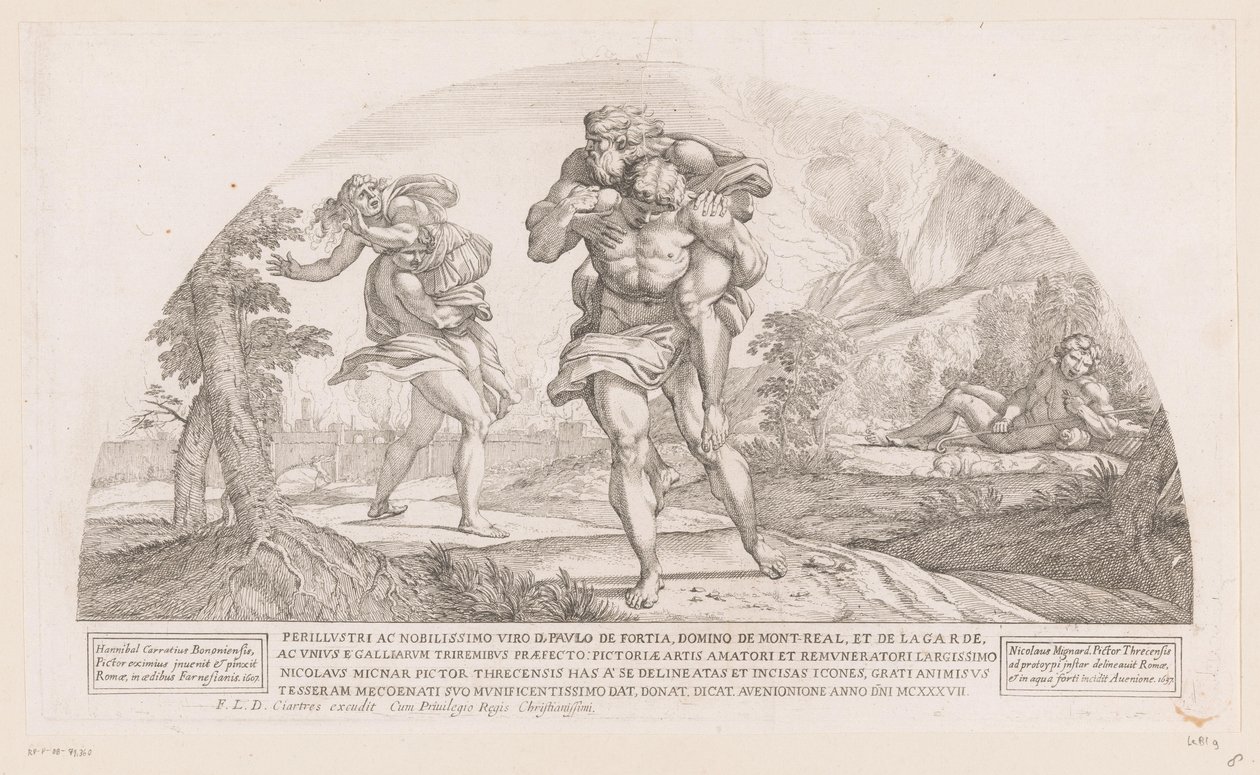 Amphinomus and Anapias (Verhalen uit de Odyssee)