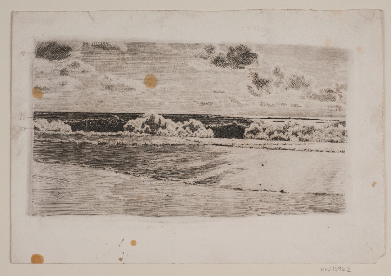 Vesterhavet by Niels Skovgaard: Premium art reproduction