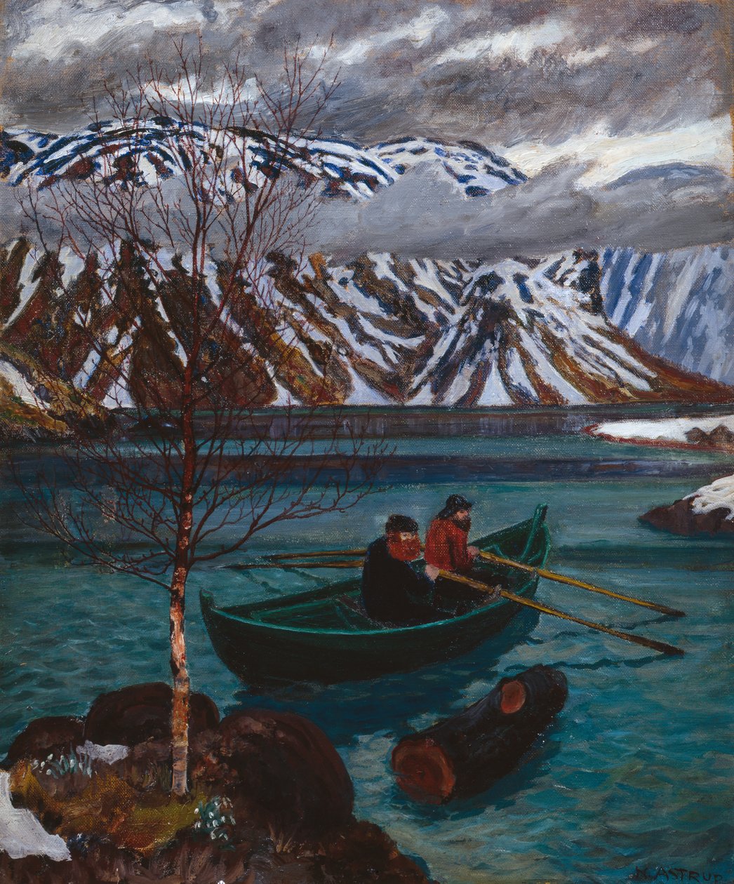 Rausilje-Nils by Nikolai Astrup: Buy fine art print