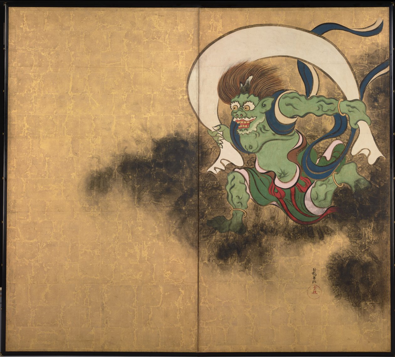 The Wind God (Right Part of Two-Fold Screens Wind God and Thunder God)