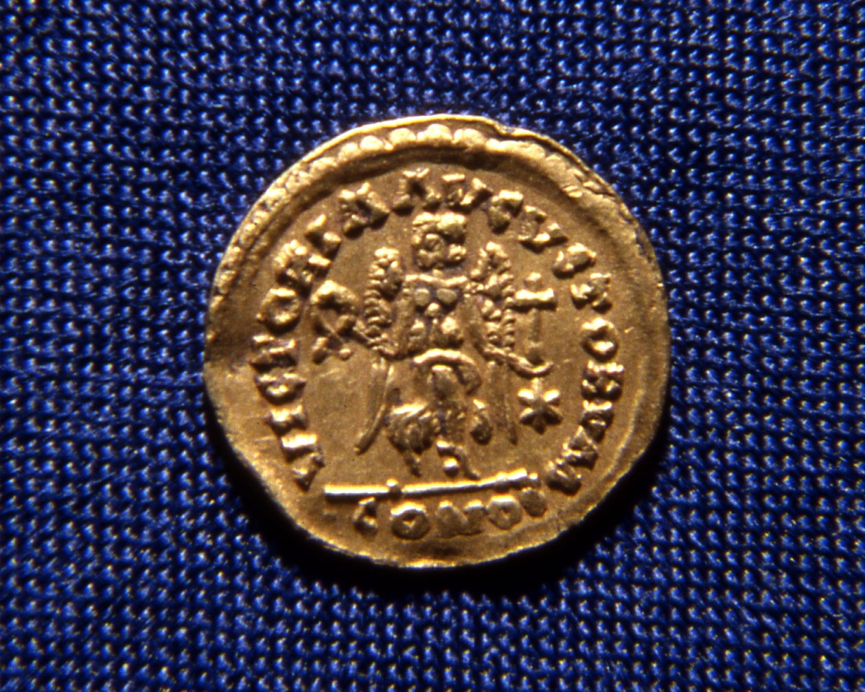 Coin of King Totila by Ostrogothic: Premium art reproduction