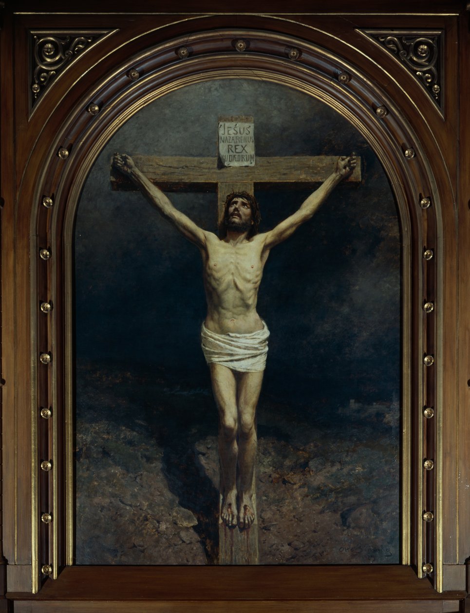 Crucifixion by Otto Ludvig Sinding: Buy fine art print