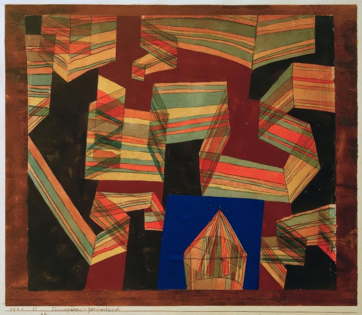 Transparent Perspective by Paul Klee: Buy fine art print