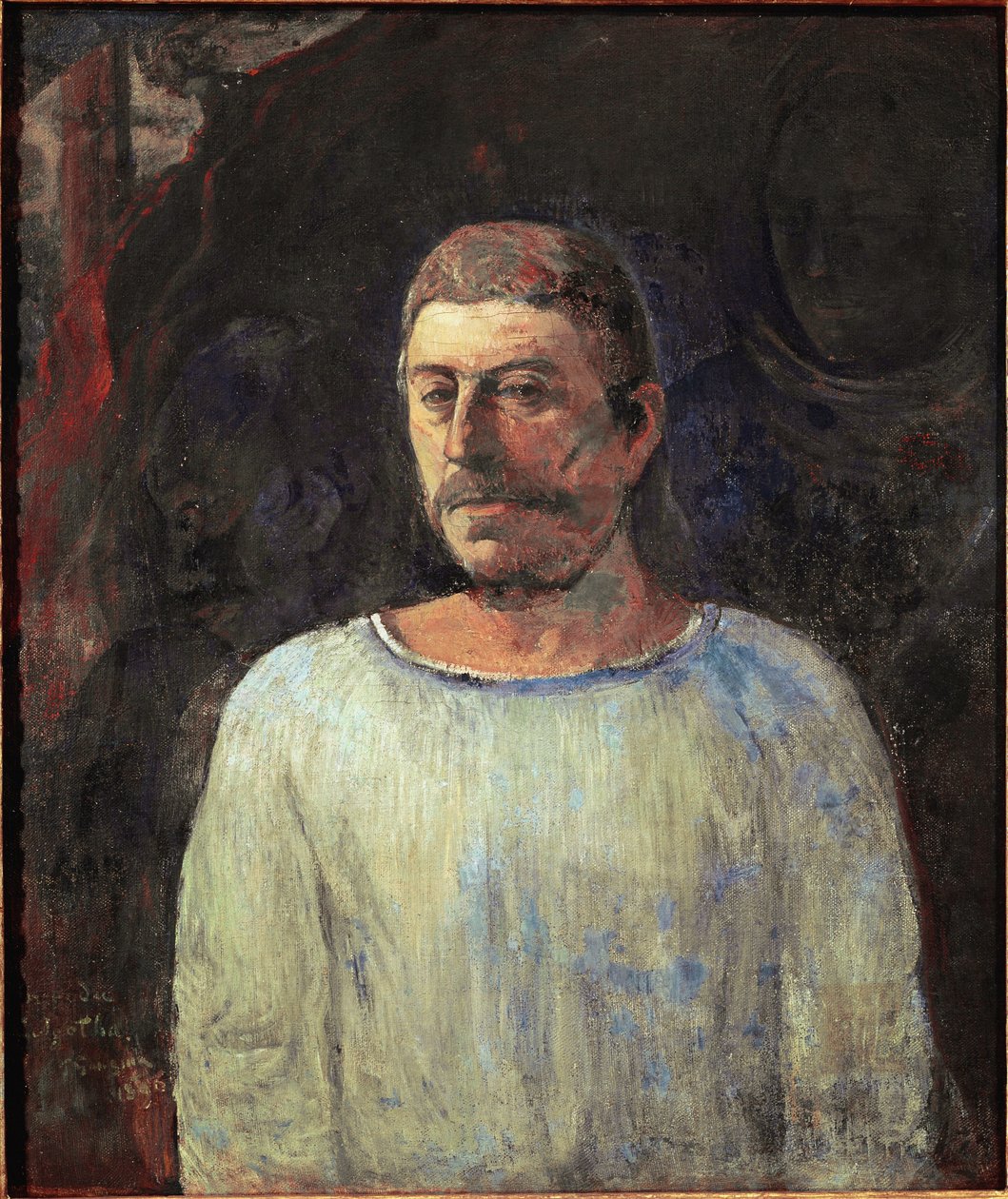 Self-Portrait Near Golgotha by Paul Gauguin