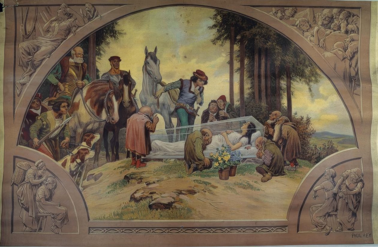 Snow White by Paul Hey: Highest-quality art reproduction