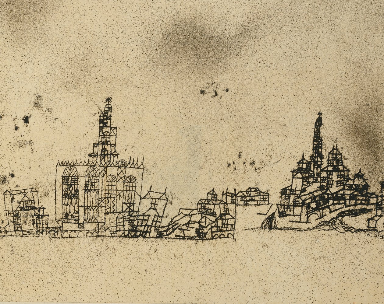 Ancient City on the Water by Paul Klee: Buy fine art prints