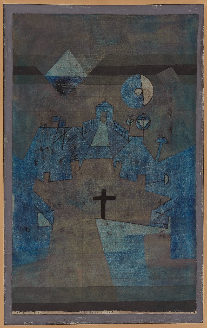 Cemetery in the Dunes by Paul Klee: Buy fine art print