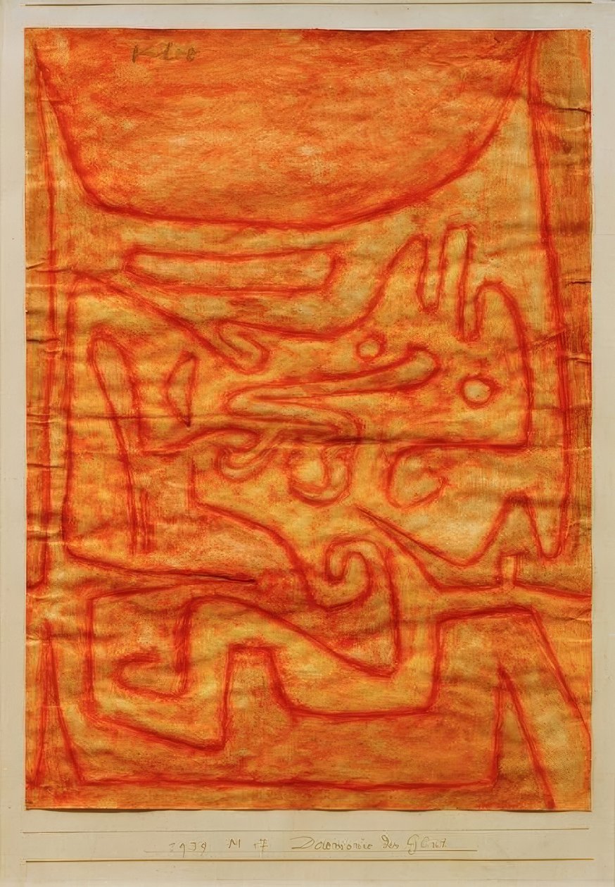 Demon of the Glow by Paul Klee: Buy fine art print