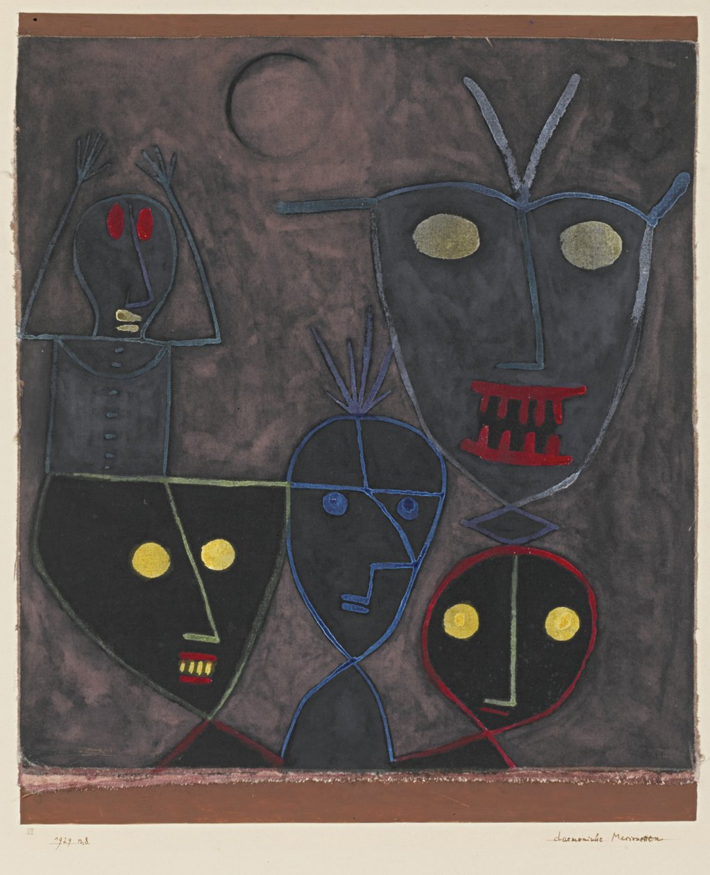 Demonic Puppets by Paul Klee: Buy fine art print