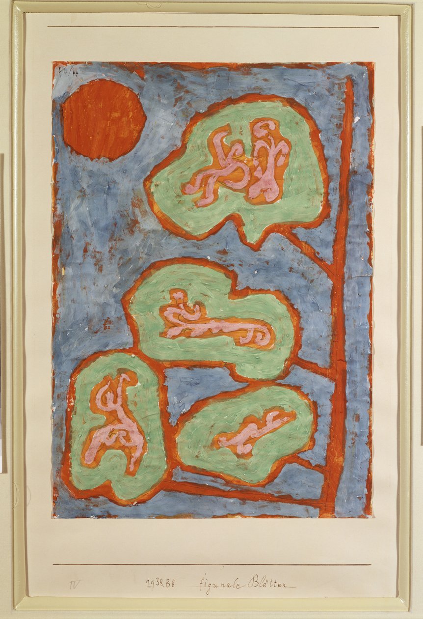 Figurative Leaves by Paul Klee: Buy fine art print