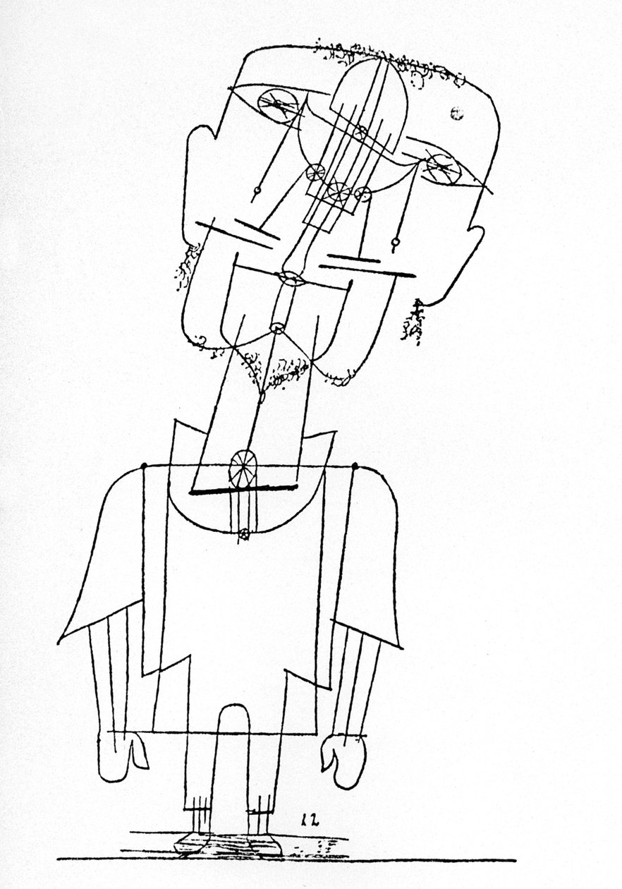 Self Portrait by Paul Klee: Highest-quality art reproduction