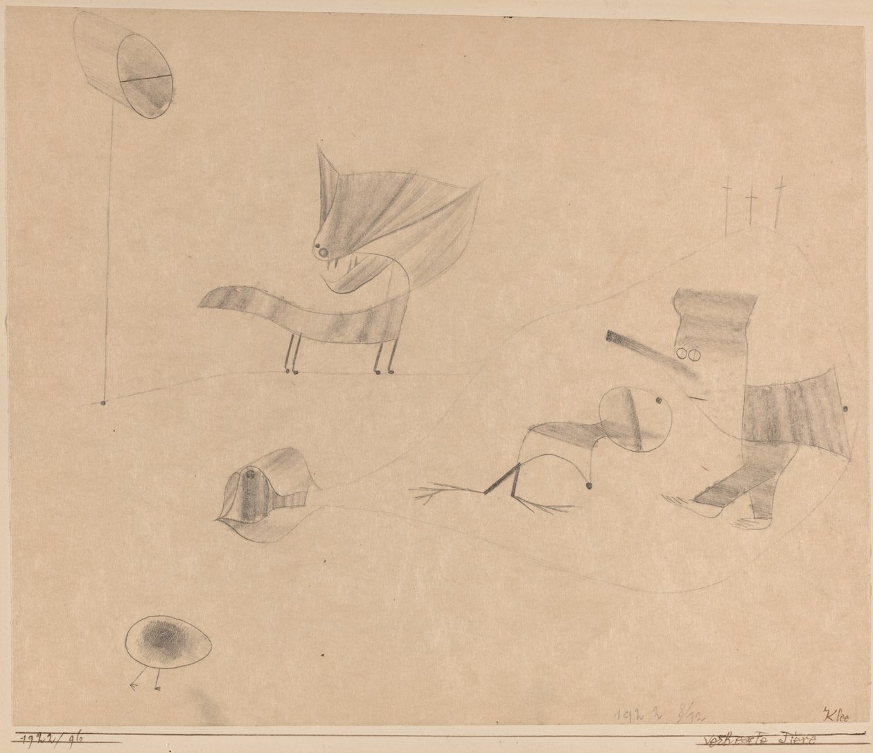 Bewitched Animals by Paul Klee: Buy fine art print