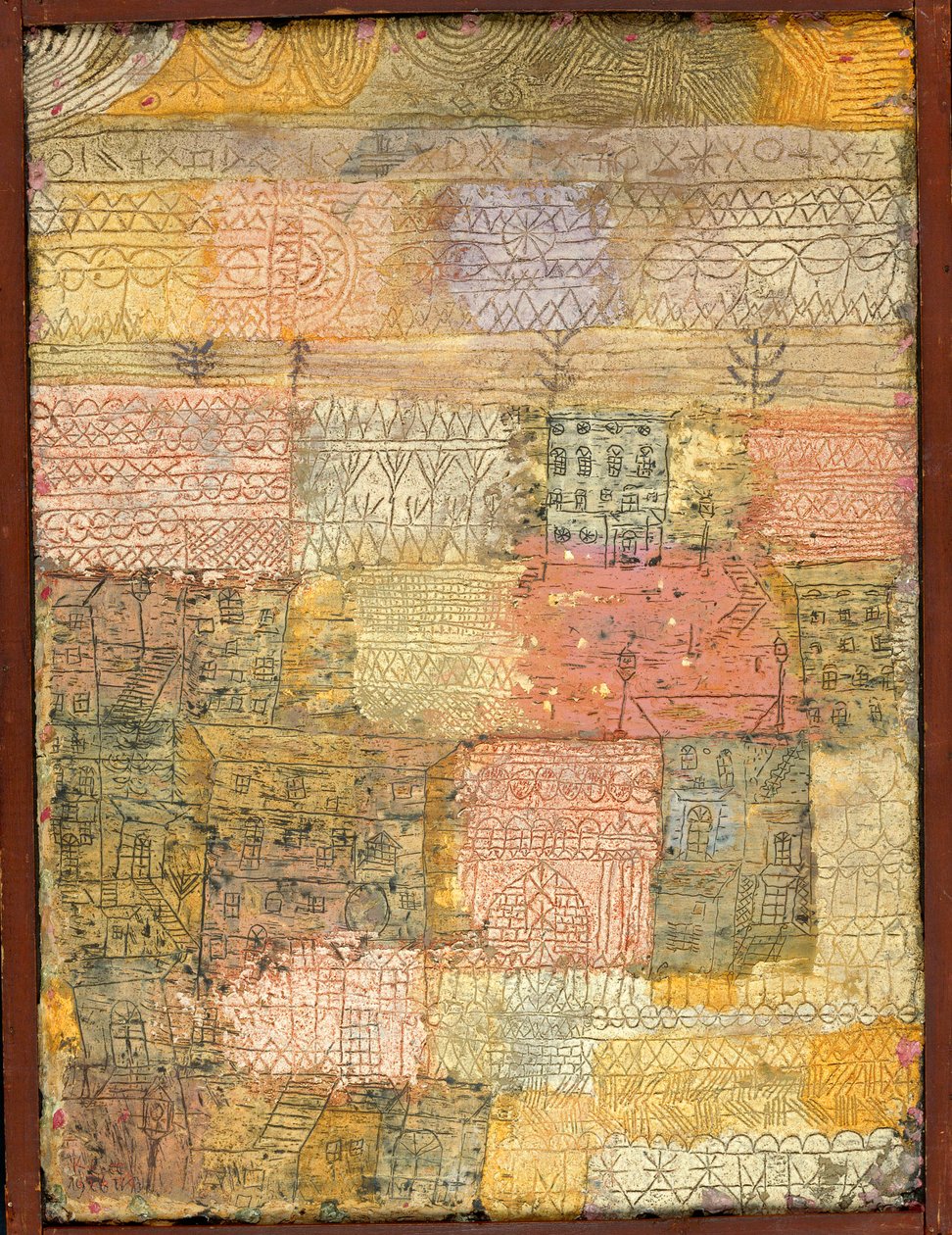 Florentine Villas by Paul Klee: Premium art reproduction