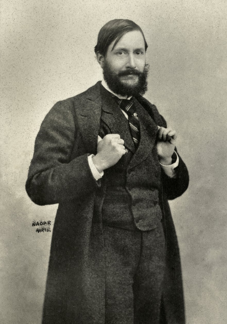Portrait of Jean Louis Forain by Paul Nadar: Fine art print