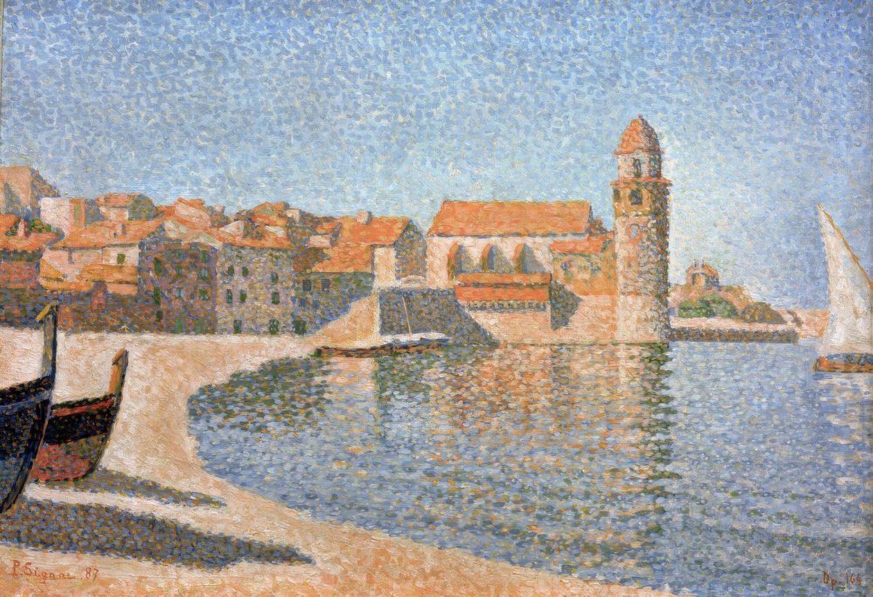 View of Collioure by Paul Signac: Premium art reproduction