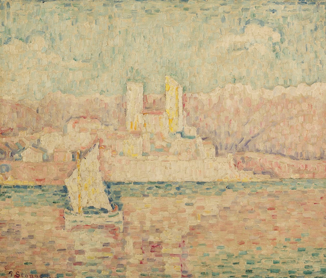 Antibes Morning by Paul Signac: Buy fine art print