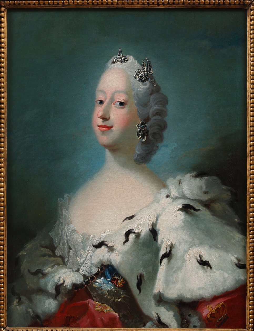 Portrait of Louise of Great Britain, Queen of Denmark