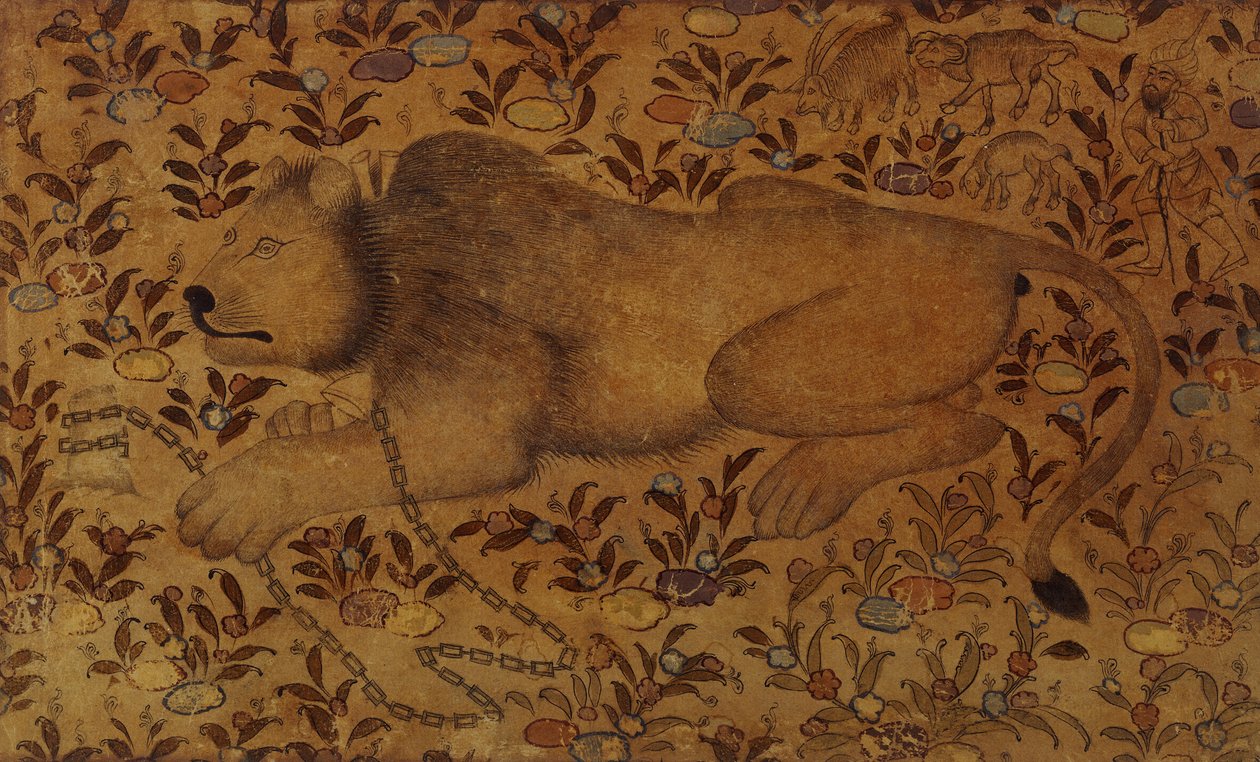 Persian Lion Art