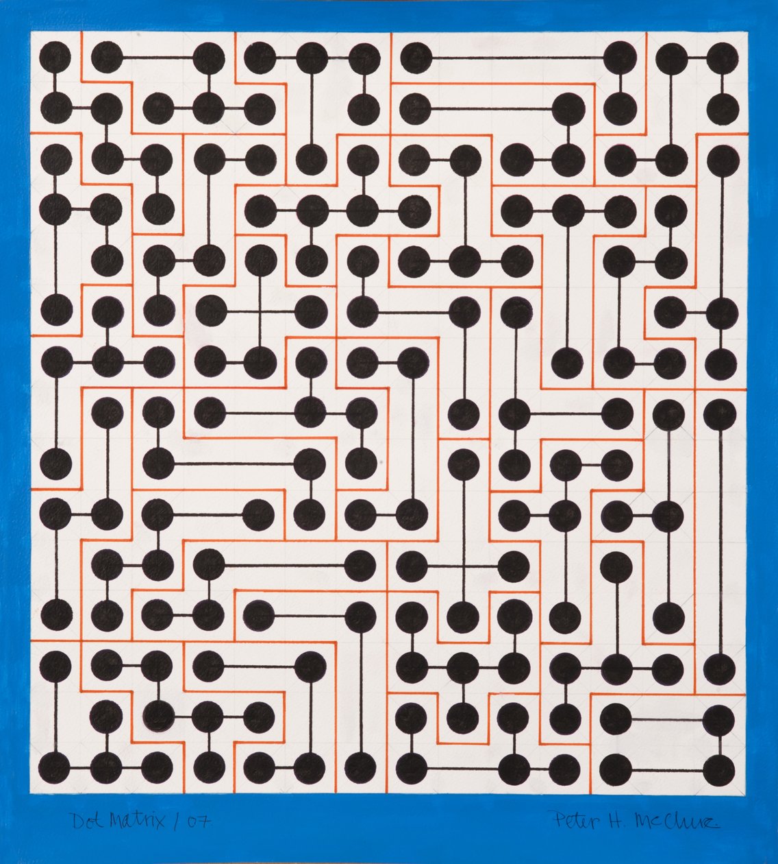 Dot Matrix by Peter McClure: Premium art reproduction