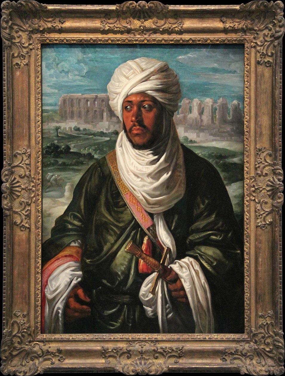 Portrait of Ahmed III al-Hafsi, Sultan of Tunis