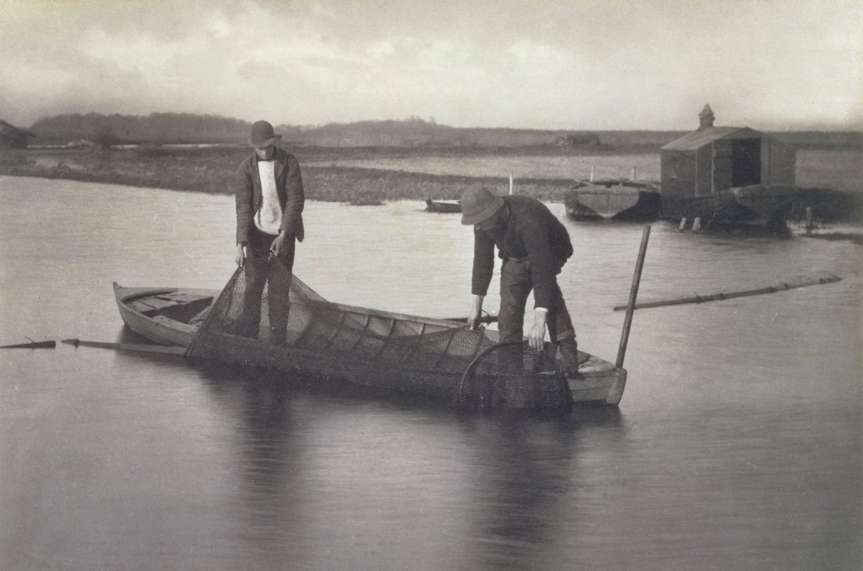 Taking up the Eel Net by Peter Emerson und Thomas Goodall