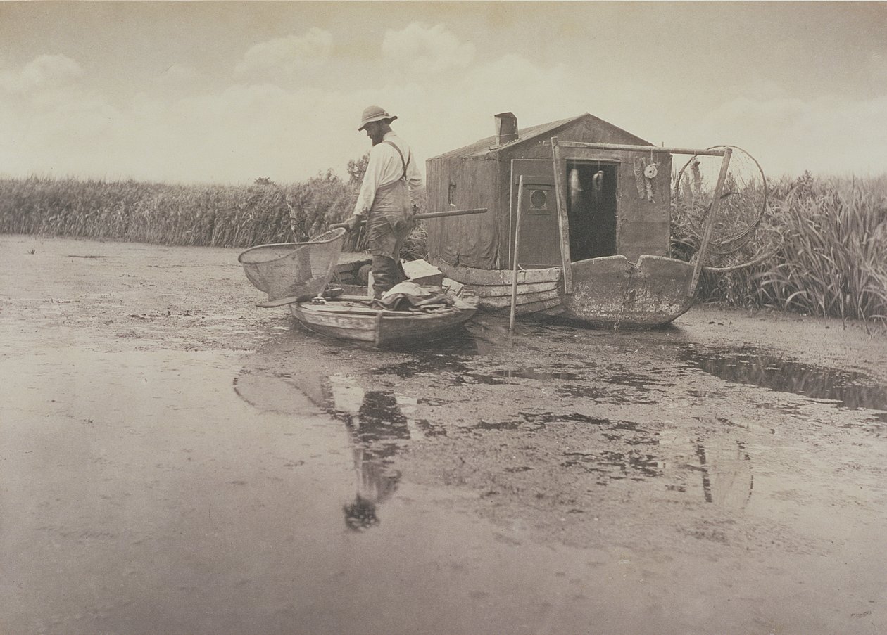 The Eel Catcher's Home by Peter Emerson und Thomas Goodall