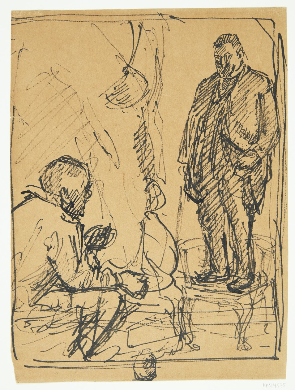 The Sculptor Kai Nielsen Modeling Mads Rasmussen