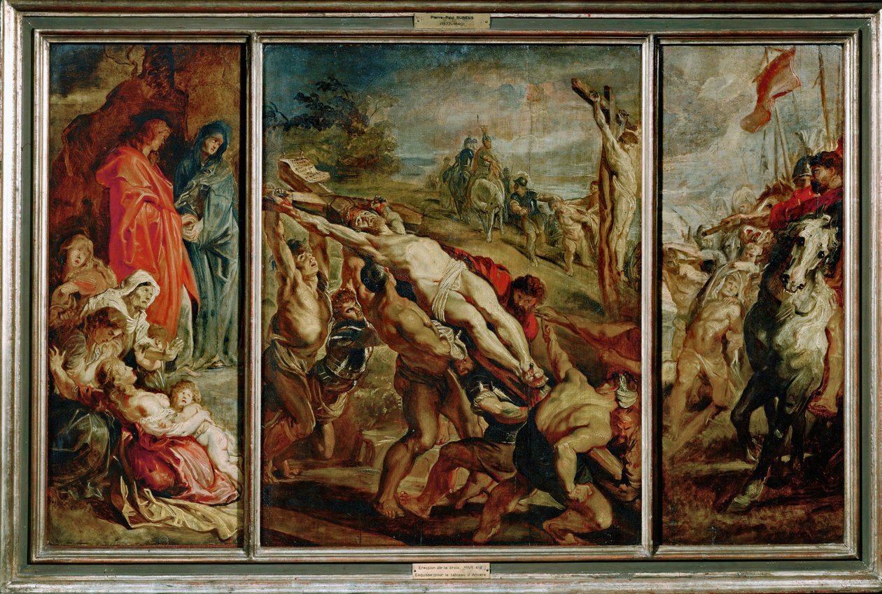 The Elevation of the Cross by Peter Paul Rubens