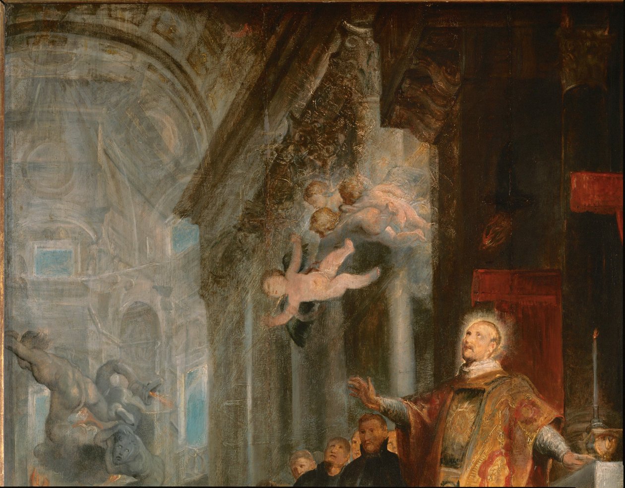 The Miracle of Saint Ignatius Loyola by Peter Paul Rubens