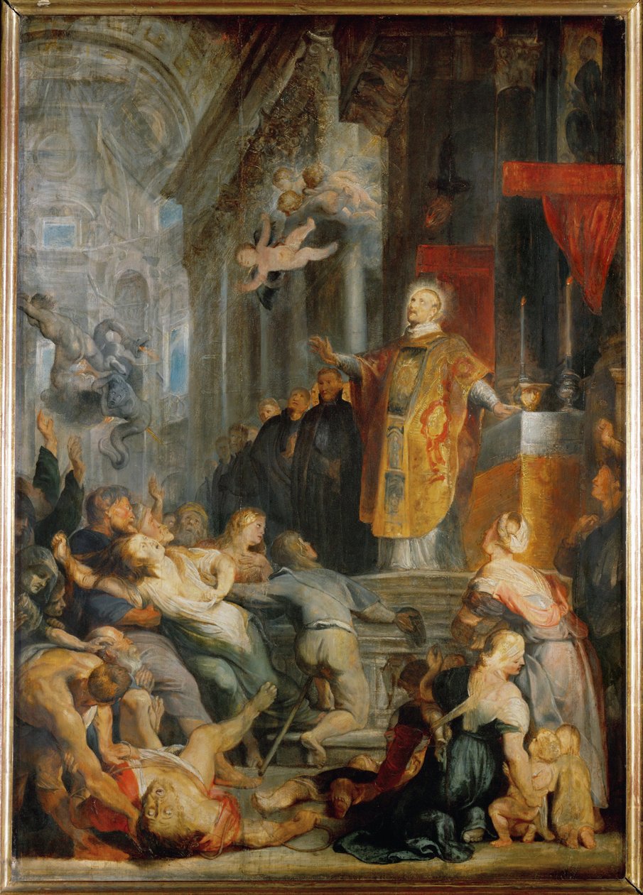 The Miracles of Saint Ignatius Loyola by Peter Paul Rubens