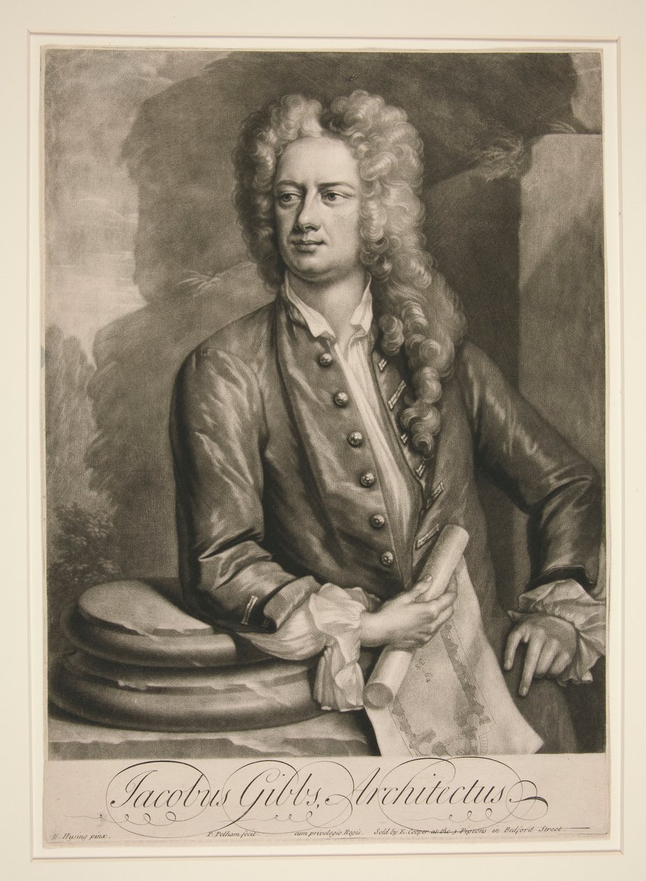 James Gibbs, Architect by Peter Pelham: Buy fine art print