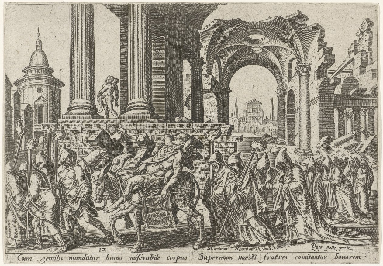 Funeral of Samson (series title: The Days of Calamity of the Jewish People)
