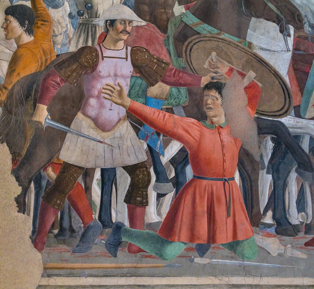 The Battle of Heraclius and Chosroes (detail)