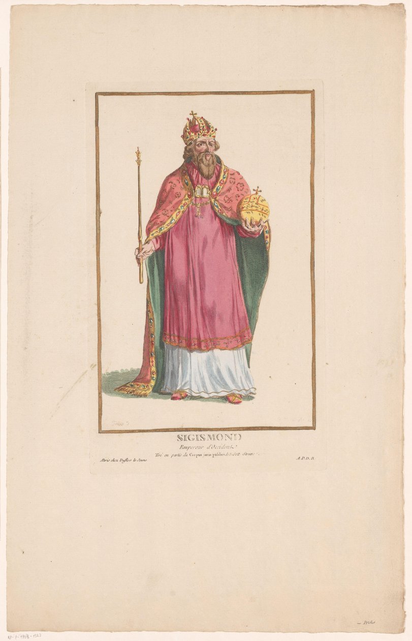 Portrait of Emperor Sigismund with Scepter and Orb