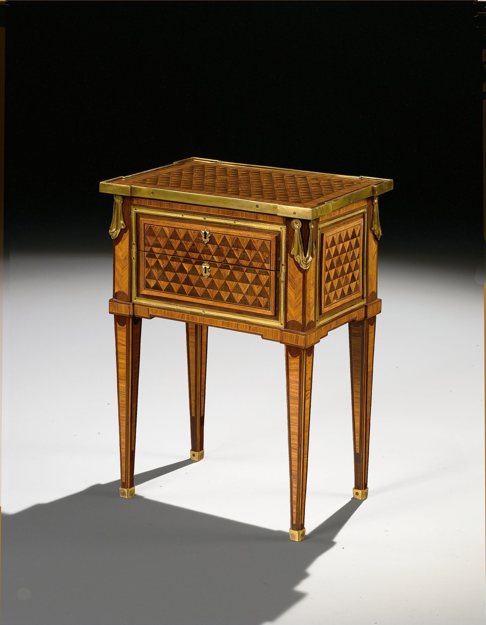 Louis XVI table a ecrire by Pierre Roussel: Fine art print