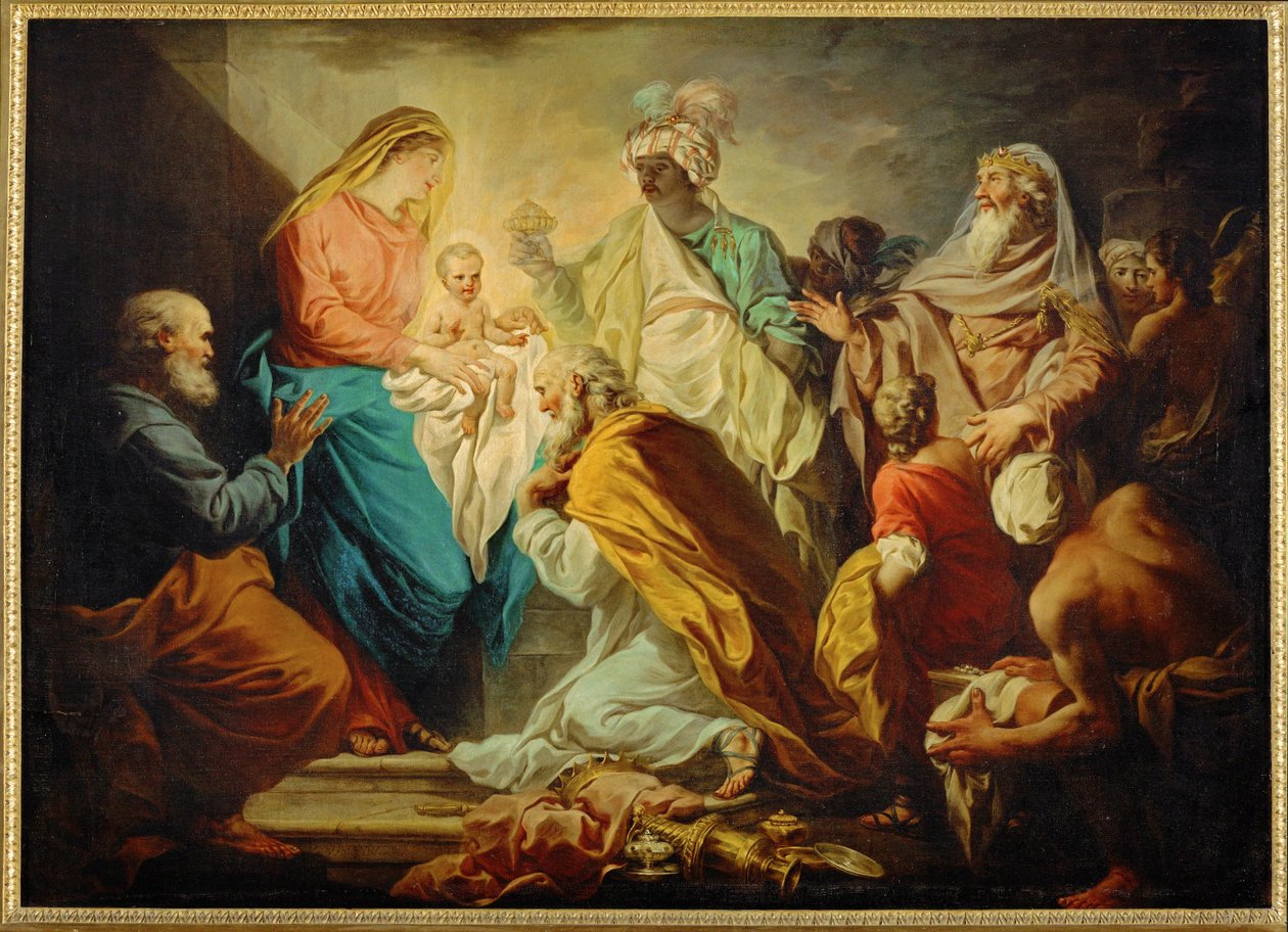 Adoration of the Magi by Pierre Subleyras: Fine art print