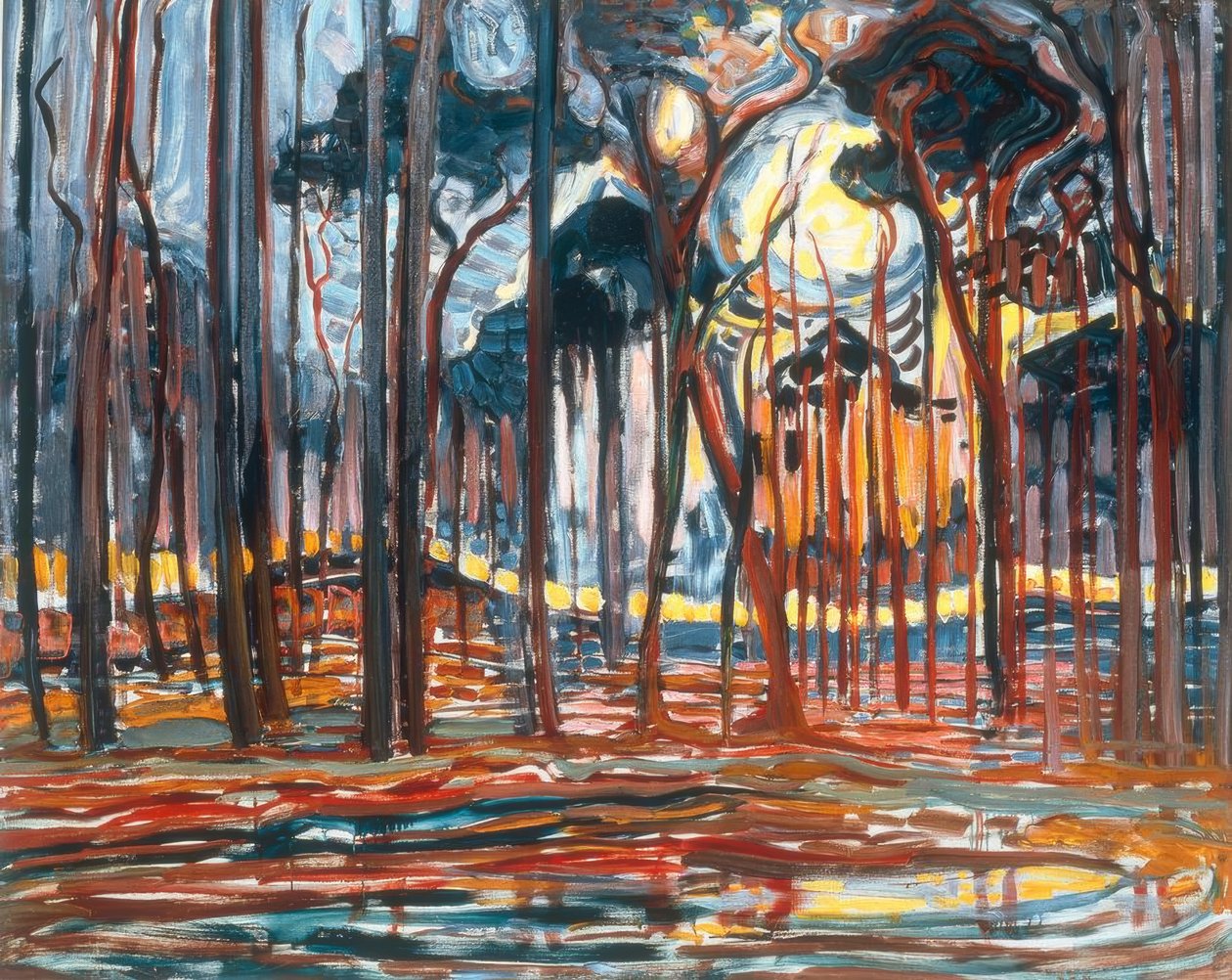 Forest near Oele by Piet Mondrian: Buy fine art print