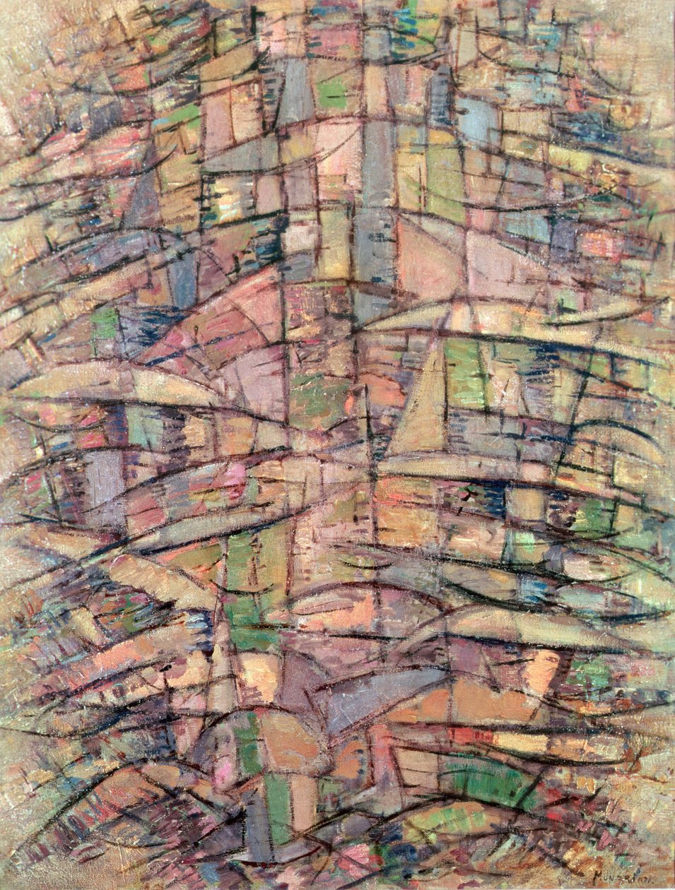 Tree by Piet Mondrian: Premium art reproduction