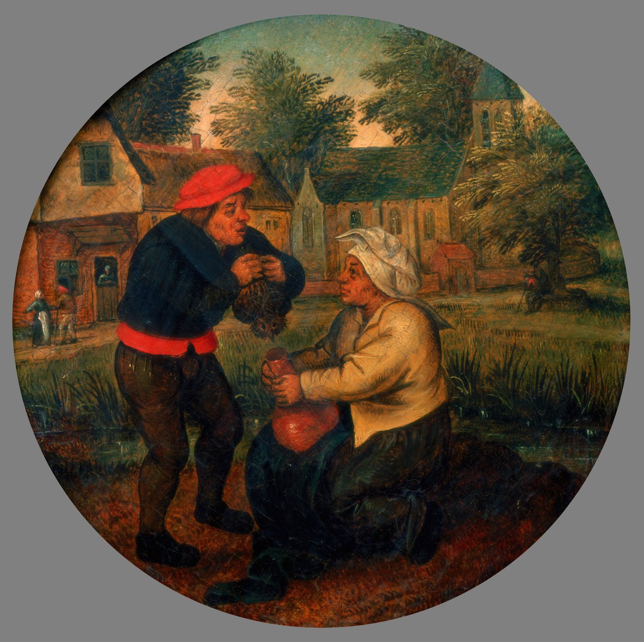 Unidentified Flemish Proverb, Late 16th-Early 17th Century