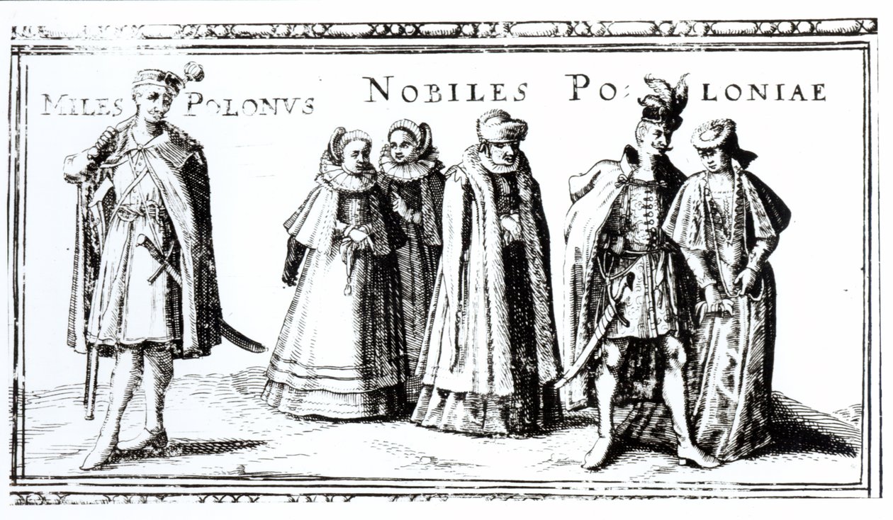 Polish Nobility by Polish School: Buy fine art print