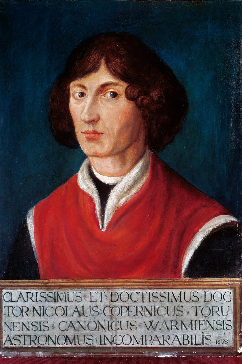 Portrait of Nicolas Copernicus by Polish School