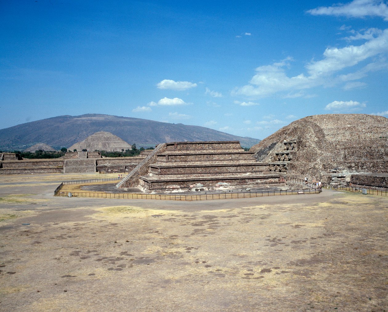 View of the Site of Teotihuacan