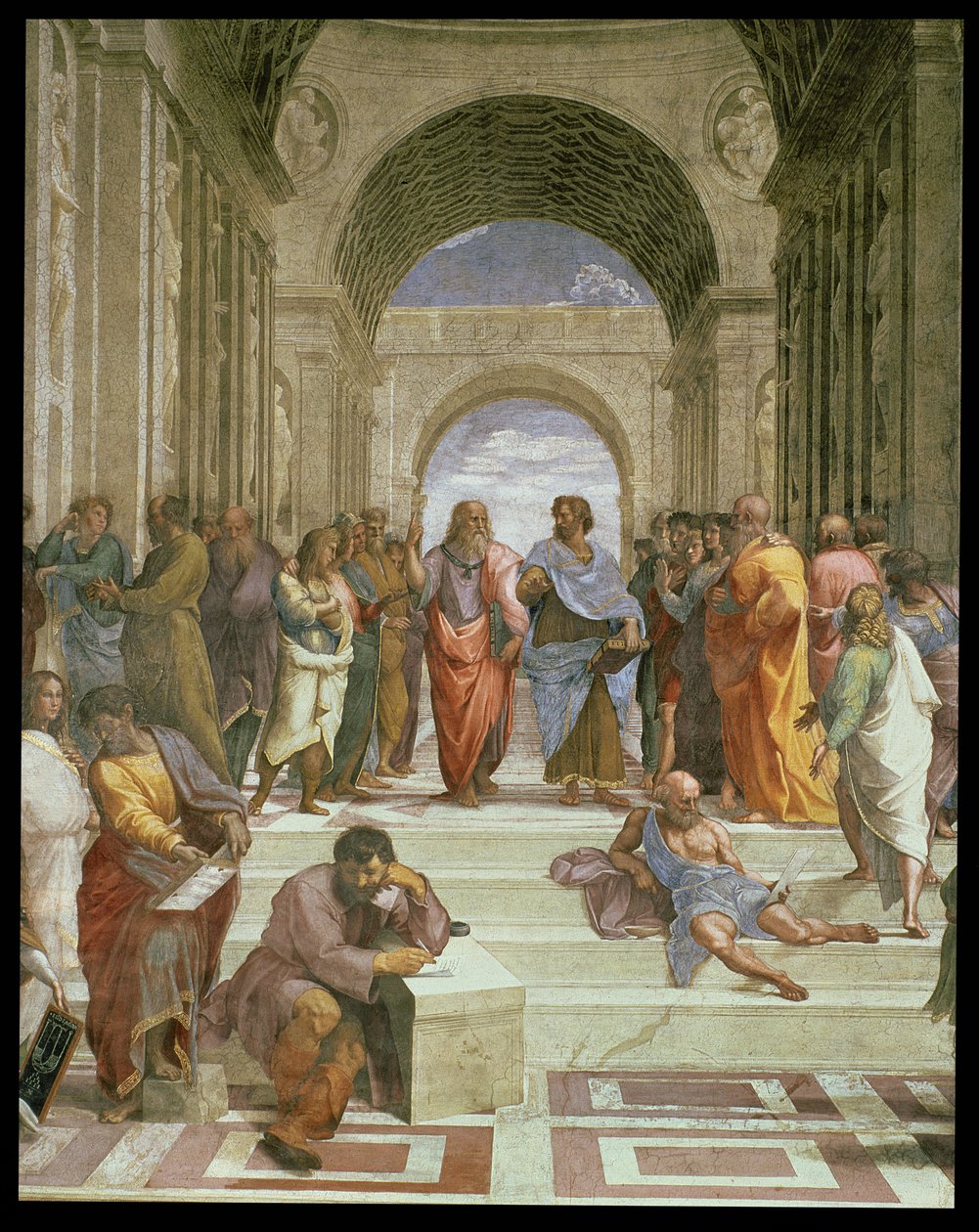 School Of Athens Detail