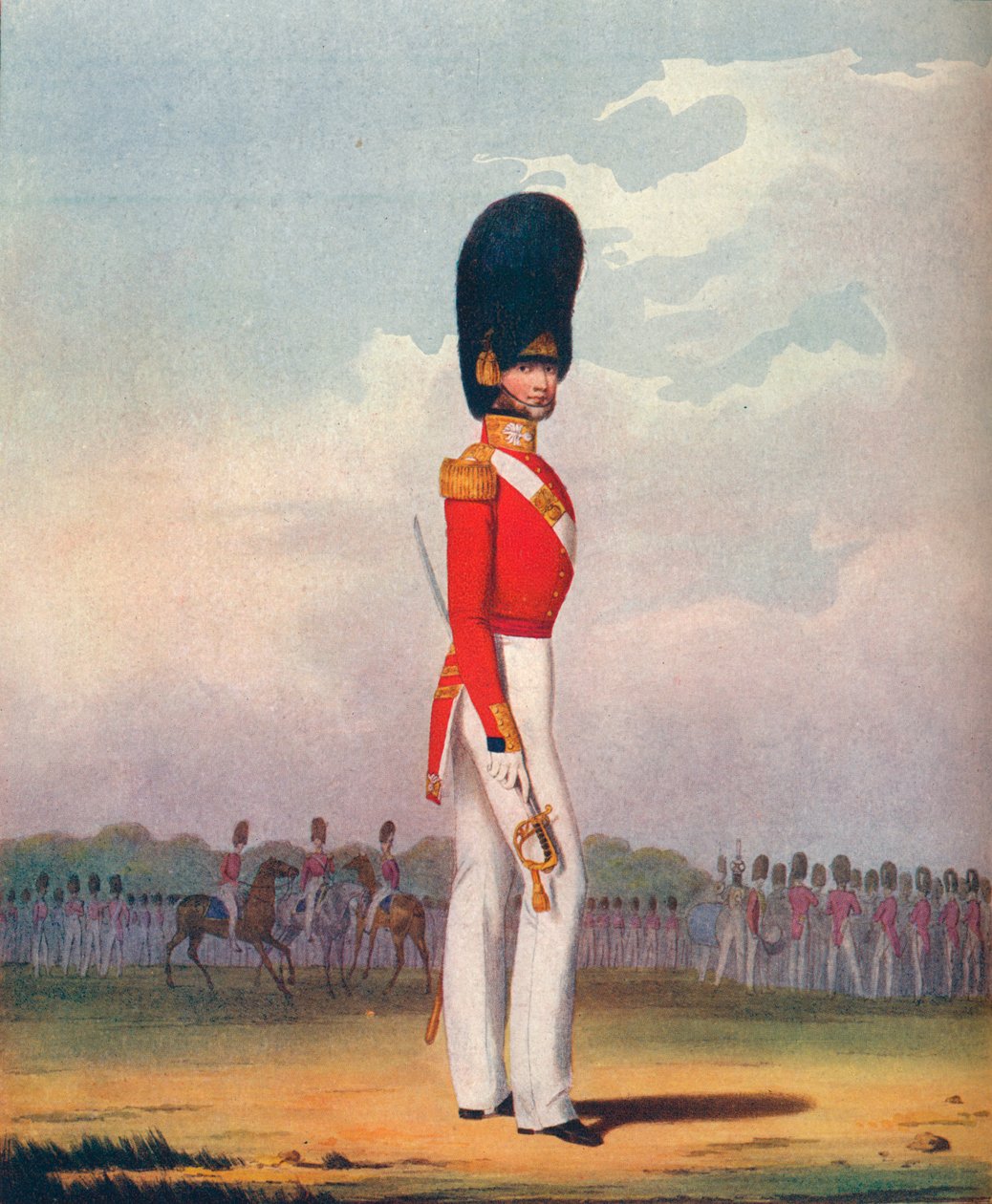 Officer, Grenadier Guards by Ralph Nevill: Fine art print