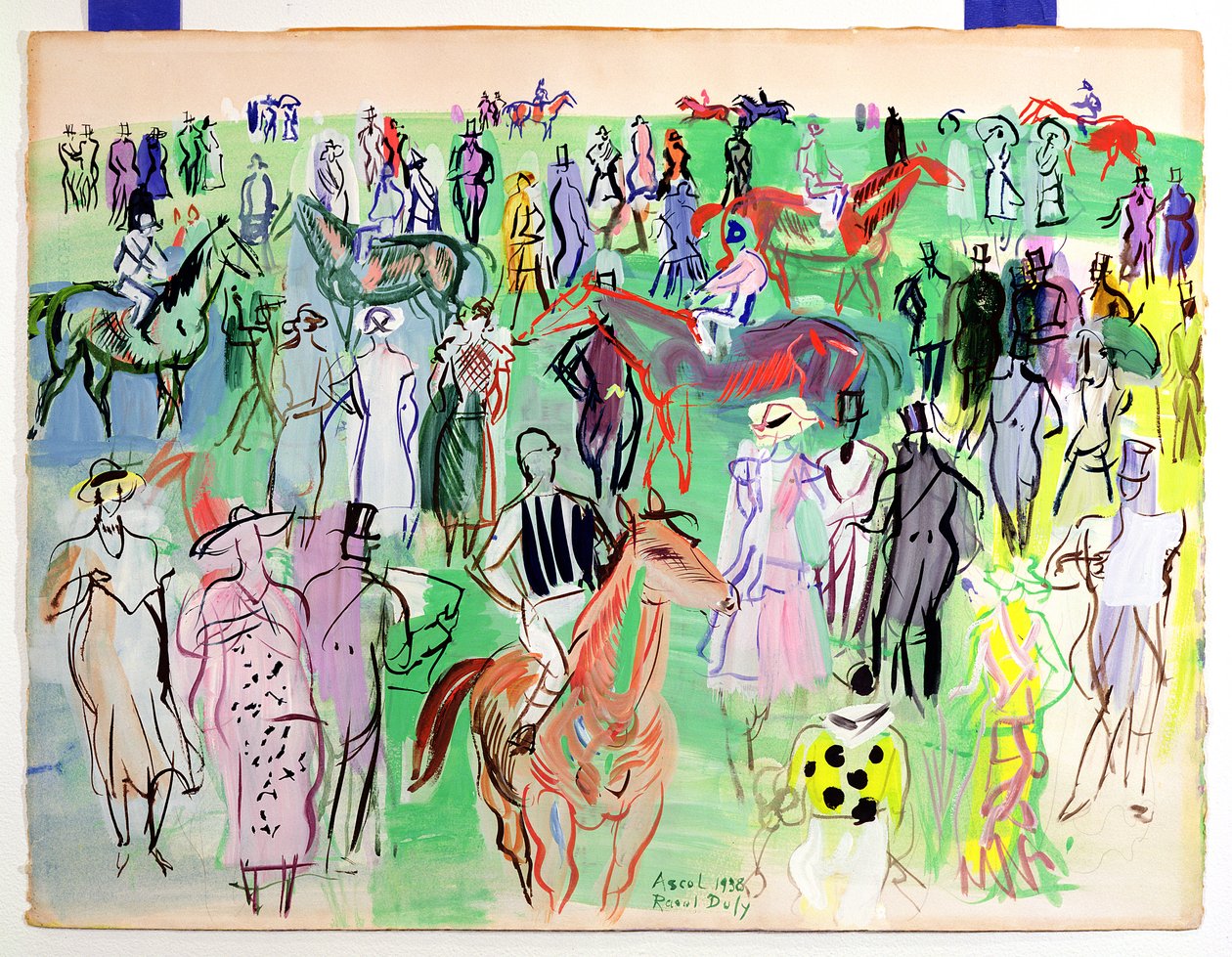 Ascot by Raoul Dufy: Highest-quality art reproduction