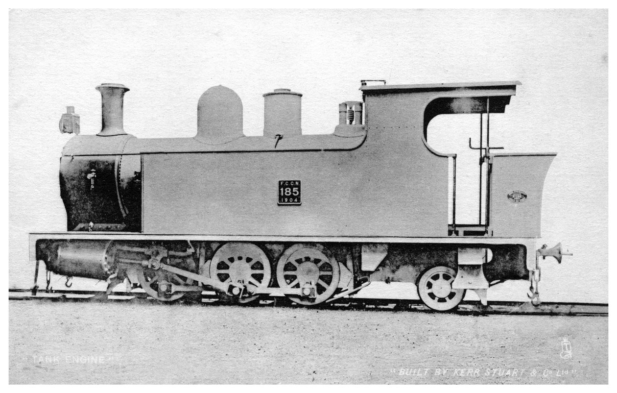 Tank Engine, Steam Locomotive Built by Kerr, Stuart and Co, Early 20th ...