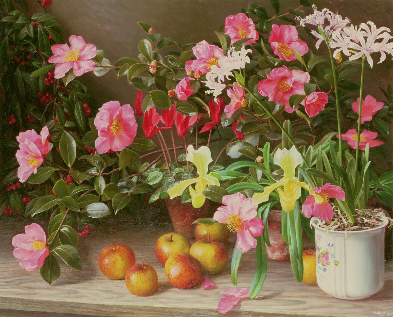 November Flowers by Raymond Booth: Buy fine art print