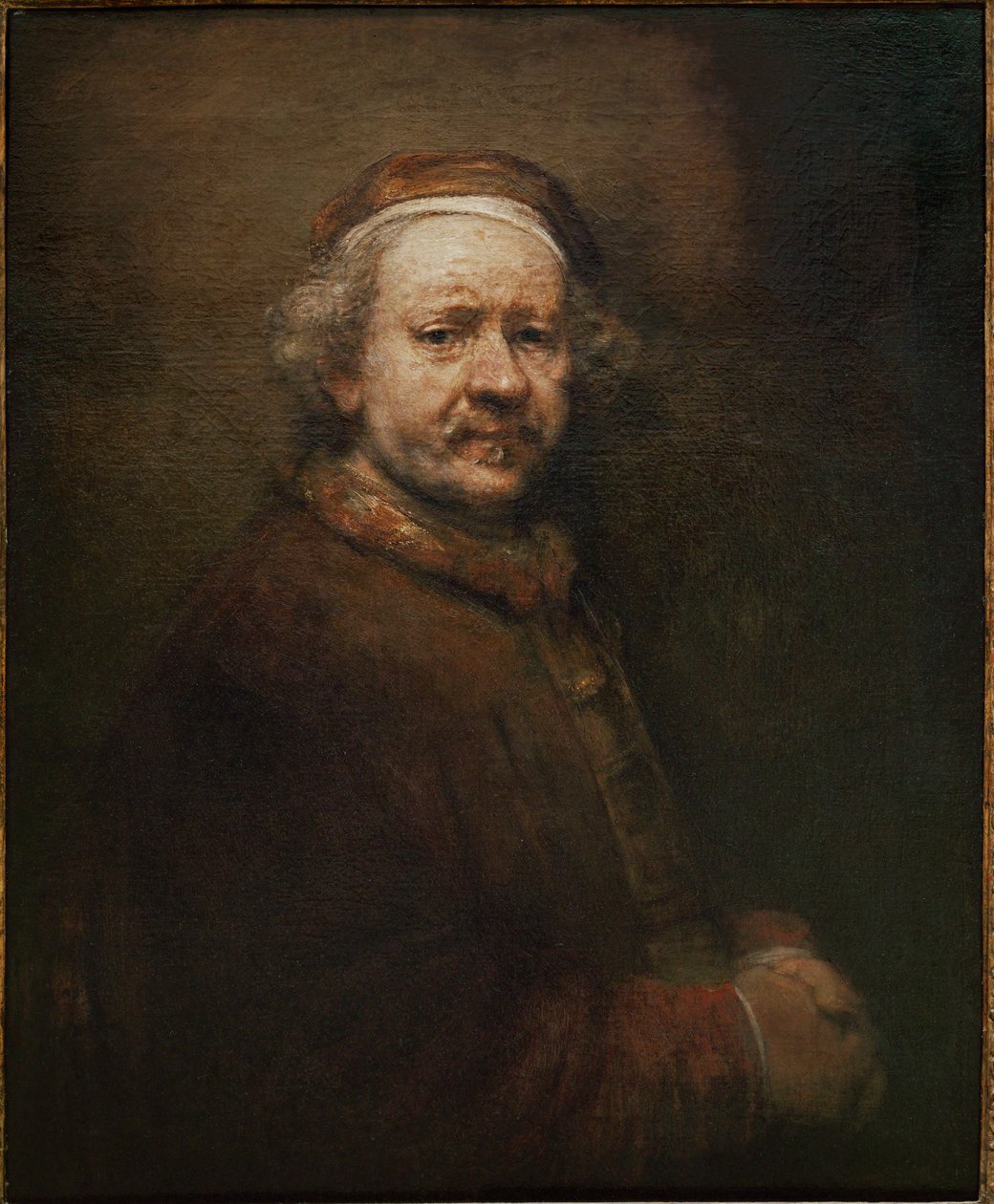 Rembrandt, Self-Portrait at the Age of 63