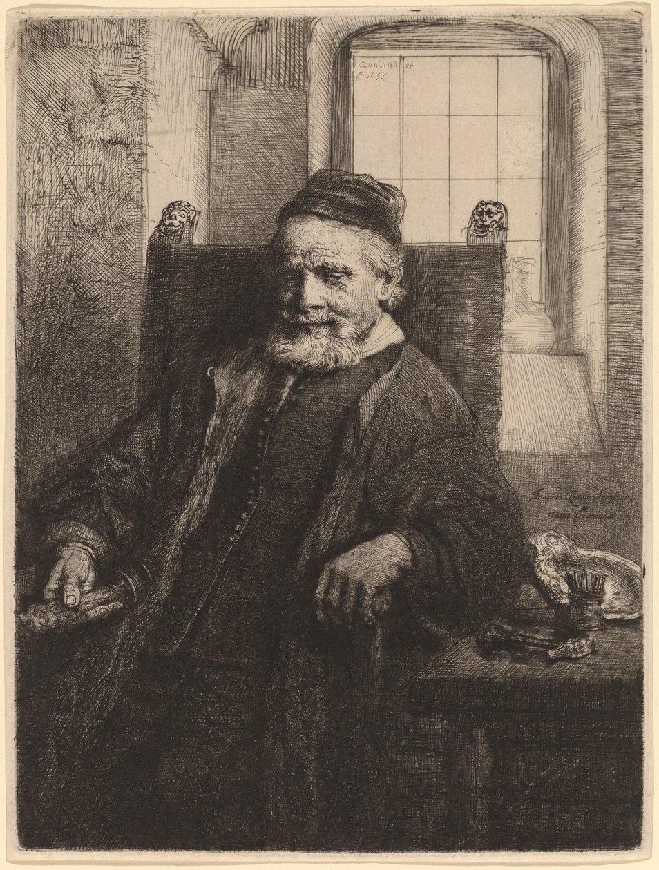 Jan Lutma by Rembrandt van Rijn: Buy fine art print